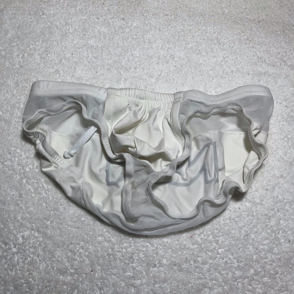 N2N | Swim | N2n X Mesh Panel Swim Brief White | Poshmark